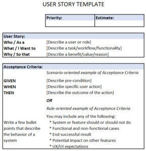 User Stories: Examples and Downloadable Templates | Vit Lyoshin